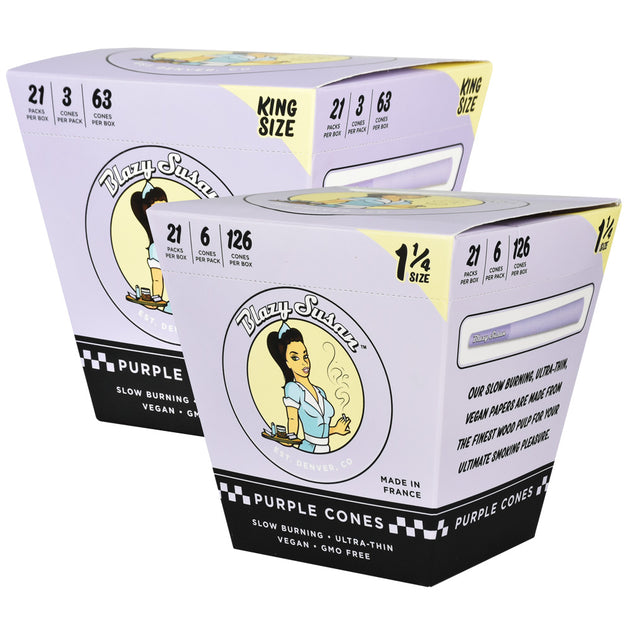 Blazy Susan Purple Pre-Rolled Cones | Bulk Herb Rolling - Pulsar ...