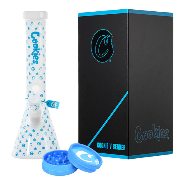 Cookies V Beaker Bong & Grinder Set | Gift Sets - Pulsar – Pulsar ...