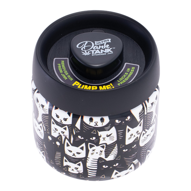 Dank Tank Vacuum Glass Jar | Black & White Cats - Pulsar – Pulsar ...