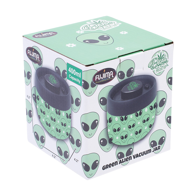 Dank Tank Vacuum Glass Jar | Green Alien - Pulsar – Pulsar Vaporizers