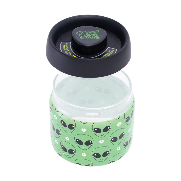 Dank Tank Vacuum Glass Jar | Green Alien - Pulsar – Pulsar Vaporizers