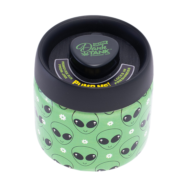 Dank Tank Vacuum Glass Jar | Green Alien - Pulsar – Pulsar Vaporizers