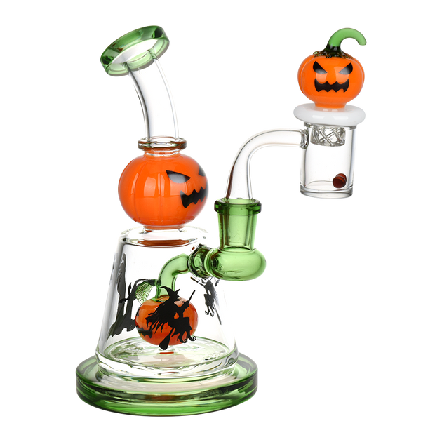 Jack-O-Lantern Dab Rig Set | Halloween Water Pipes - Pulsar – Pulsar ...