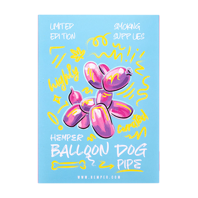 Hemper Balloon Dog Hand Pipe | Animal Themed Pipes - Pulsar – Pulsar ...