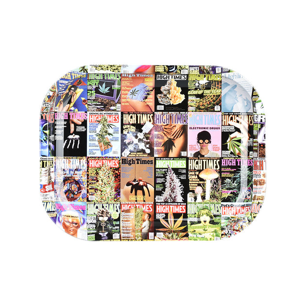 Mini Rolling Tray & Lid Set | High Times Magazine Collab - Pulsar ...