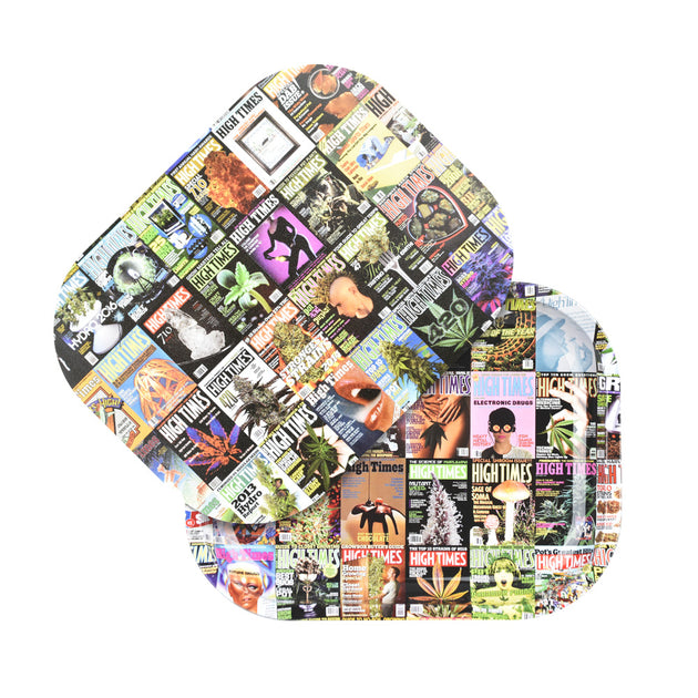 Mini Rolling Tray & Lid Set | High Times Magazine Collab - Pulsar ...
