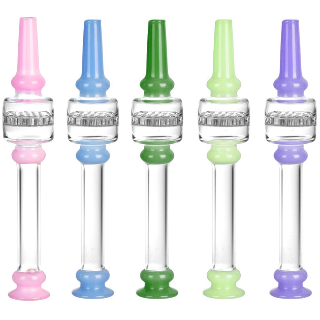 Colorful Honeycomb Diffuser Dab Straw | Wax Vapor Vessels - Pulsar ...