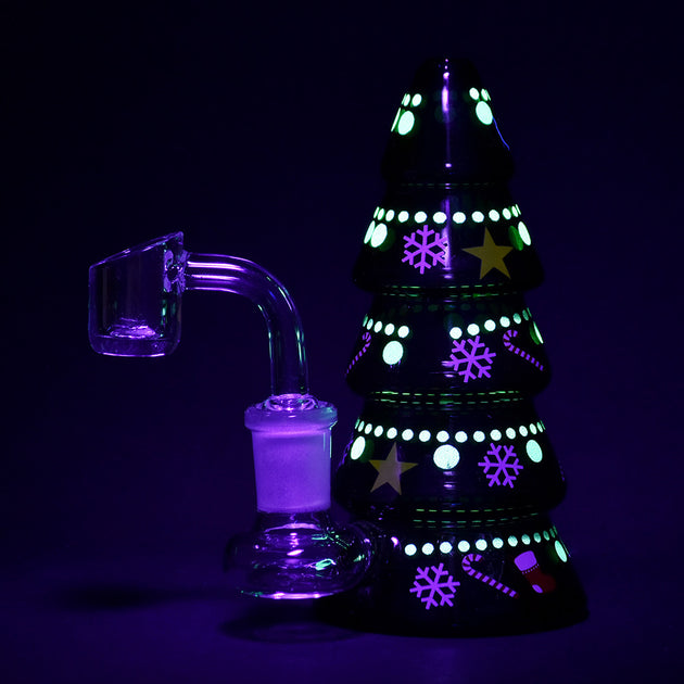 Jolly Holiday Tree Dab Rig | Glow Up Your Gear - Pulsar – Pulsar Vaporizers