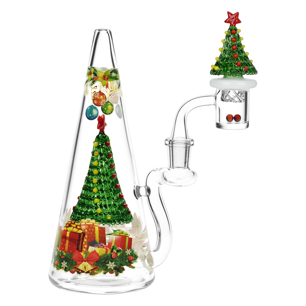 Christmas Tree Dab Rig Set | Holiday Themed Pipes - Pulsar – Pulsar ...