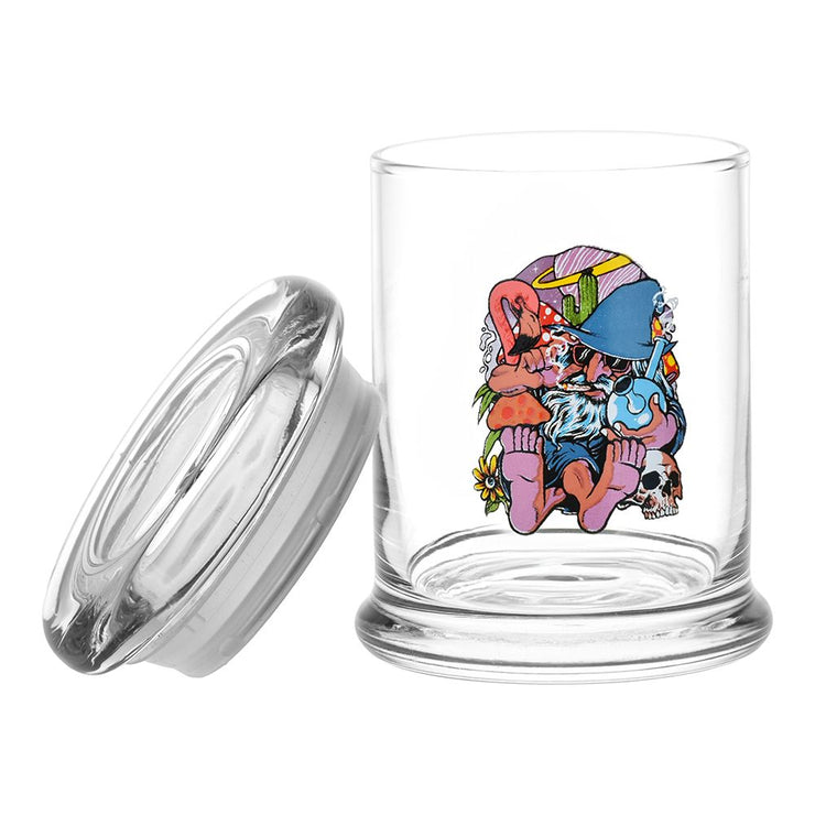 Flamingo Wizard 420 Jars | Pop Top Glass Stash Jars - Pulsar – Pulsar ...
