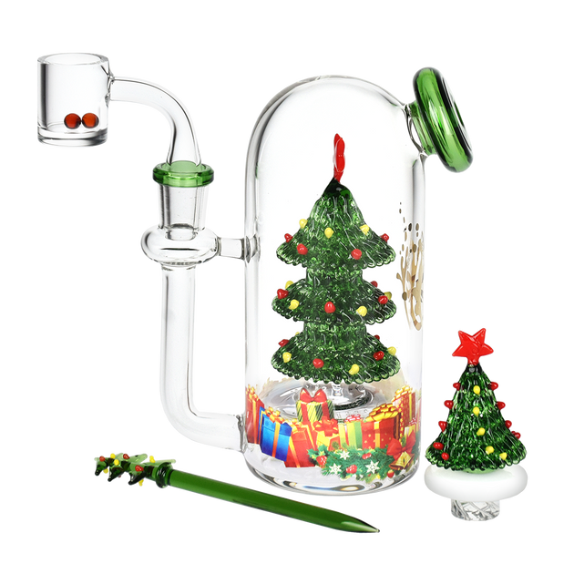 Christmas Cheer Dab Rig Set | Holiday Themed Pipes - Pulsar – Pulsar ...