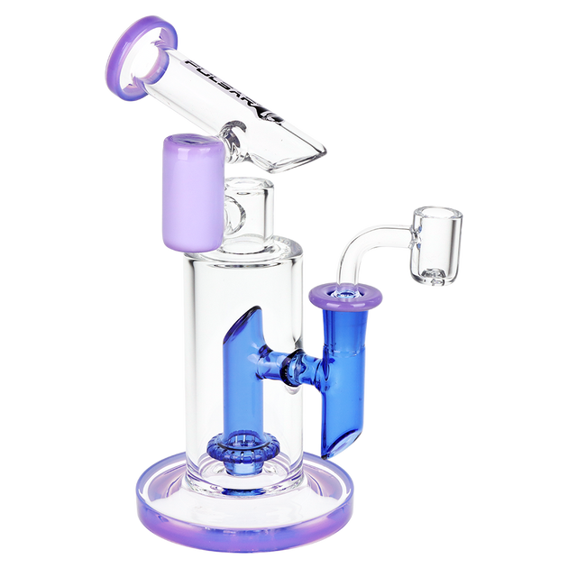 Fractured Tower Bicolor Dab Rig | Sidecar Water Pipes - Pulsar – Pulsar ...