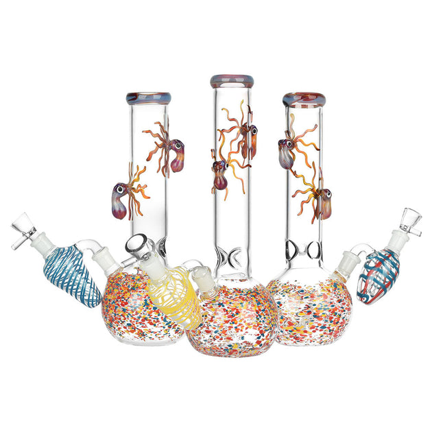 Octopus Bubble Base Bong & Ash Catcher | Cool Water Pipes - Pulsar ...