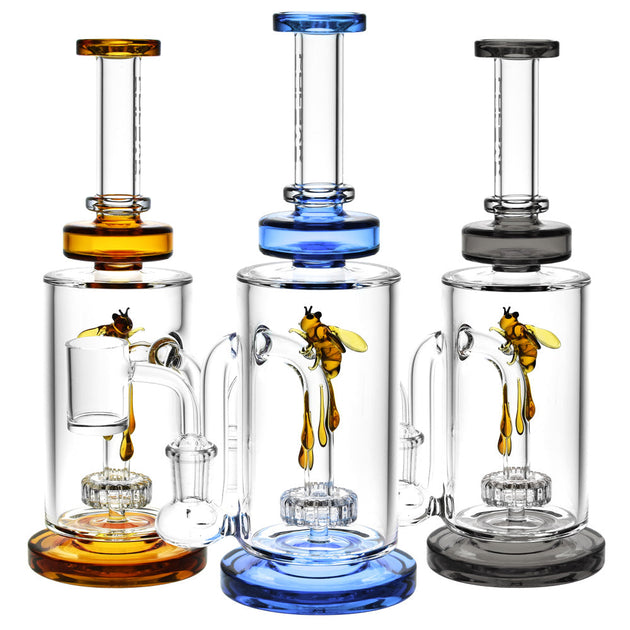 Drop Down Bee Dab Rig | Honey Themed Pipes - Pulsar – Pulsar Vaporizers